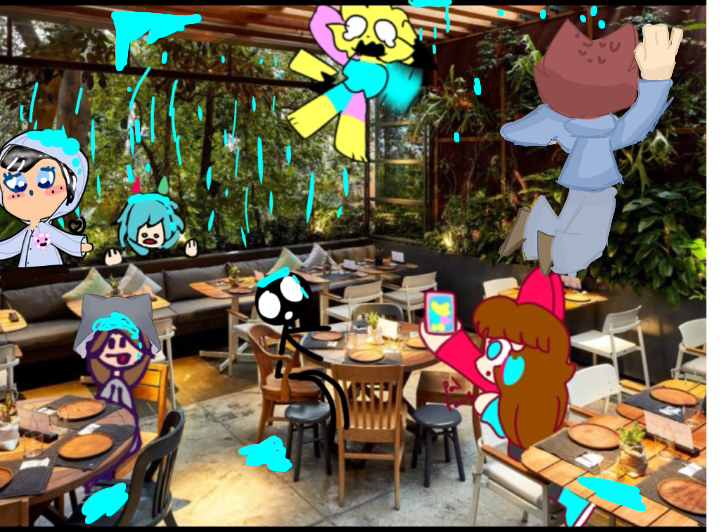 restaurant collab - ibisPaint