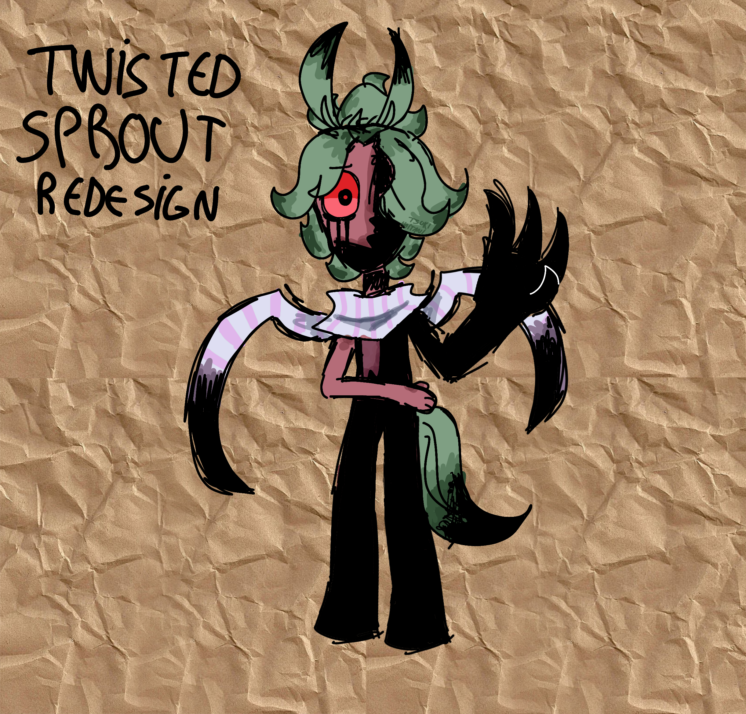 Twisted Sprout Redesign - ibisPaint