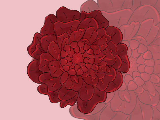 Dahlia Icon - ibisPaint