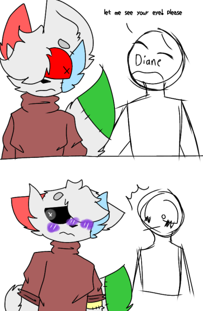 Stichy's eye revealed - ibisPaint