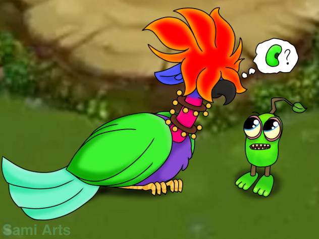 Mampayro and Furcorn - ibisPaint