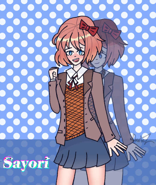 Sayori-ddlc - ibisPaint