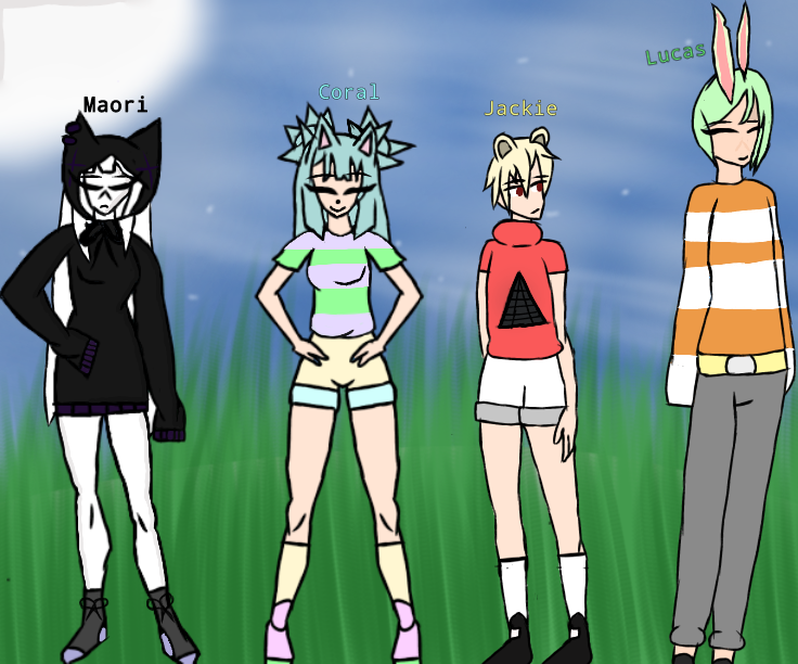 Some Of The New Characters - ibisPaint