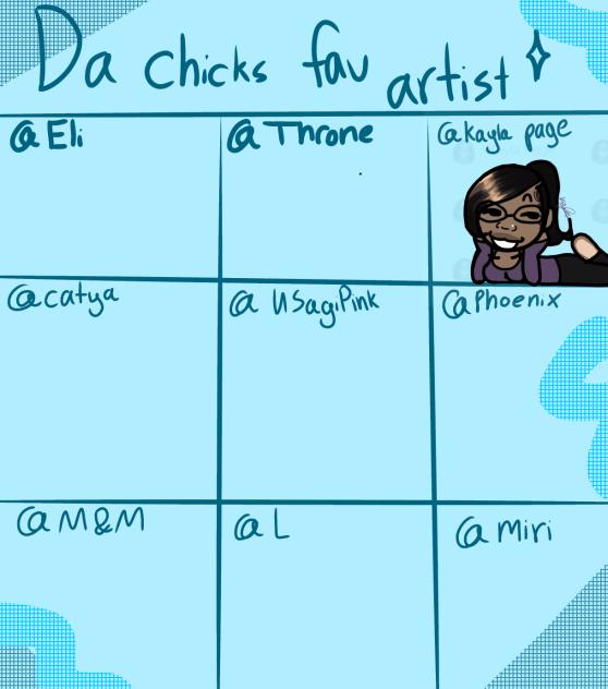 da chick fav artist collab! - ibisPaint