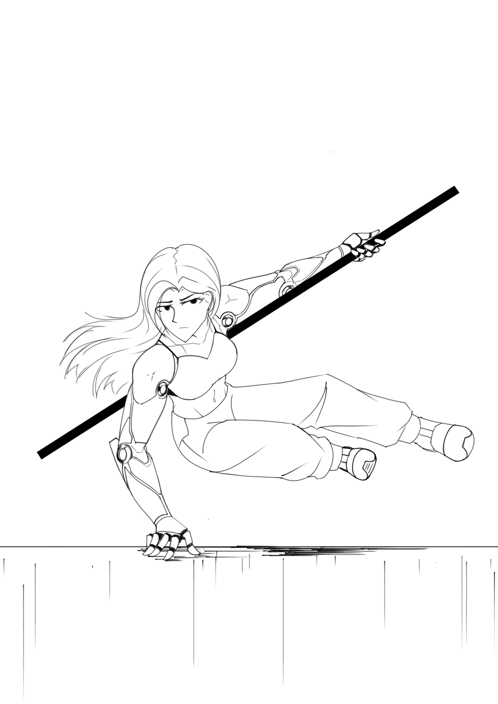 parkour - ibisPaint