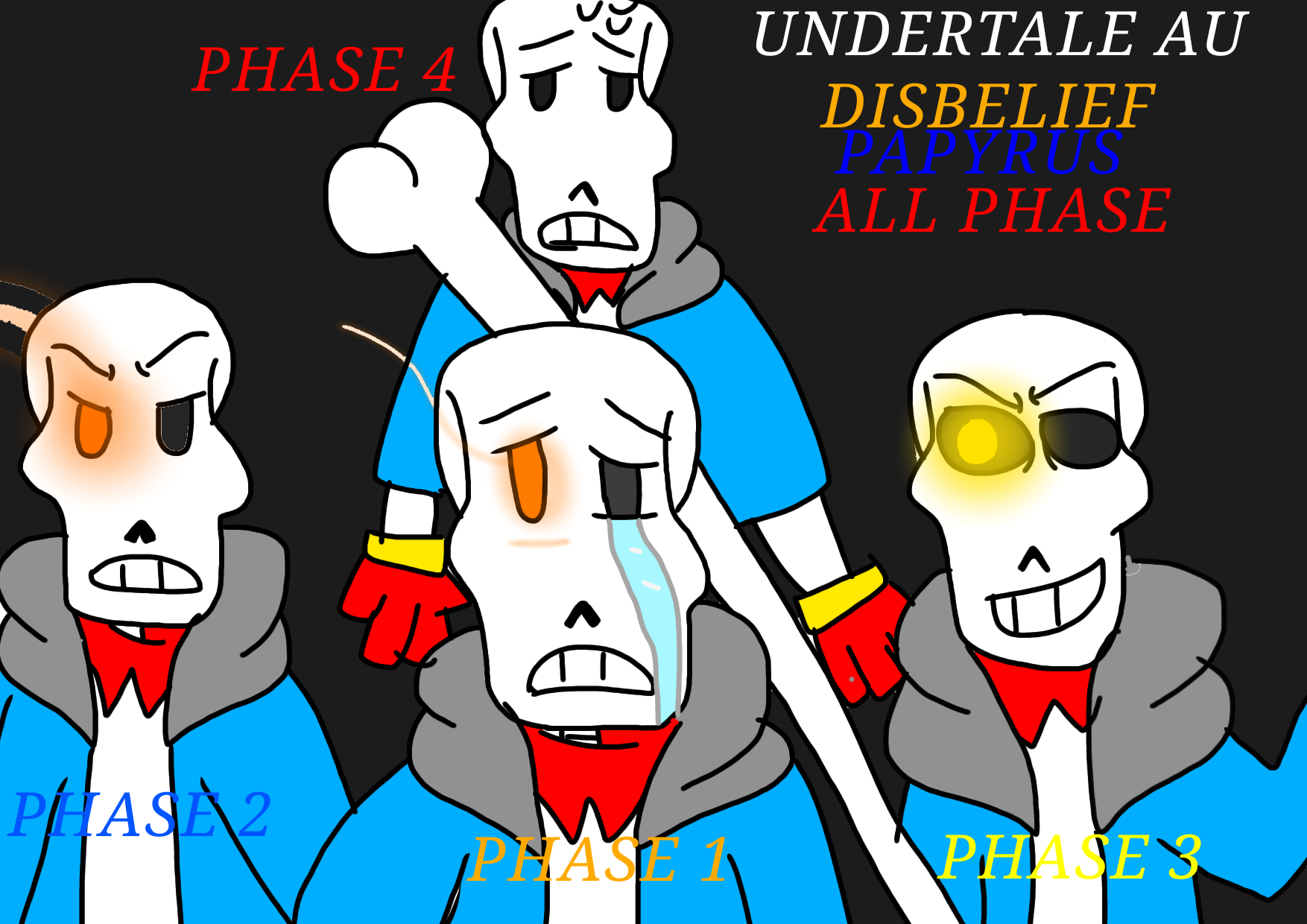 DISBELIEF PAPYRUS ALL PHASE - ibisPaint