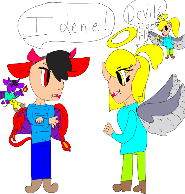Devils don't fly - ibisPaint