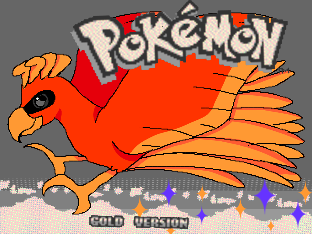pokemon gold glitched - ibisPaint