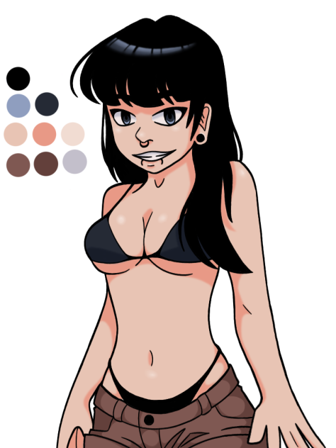 Anatomy practice hottie #2 - ibisPaint