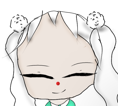 First chibi head art🔥 - ibisPaint