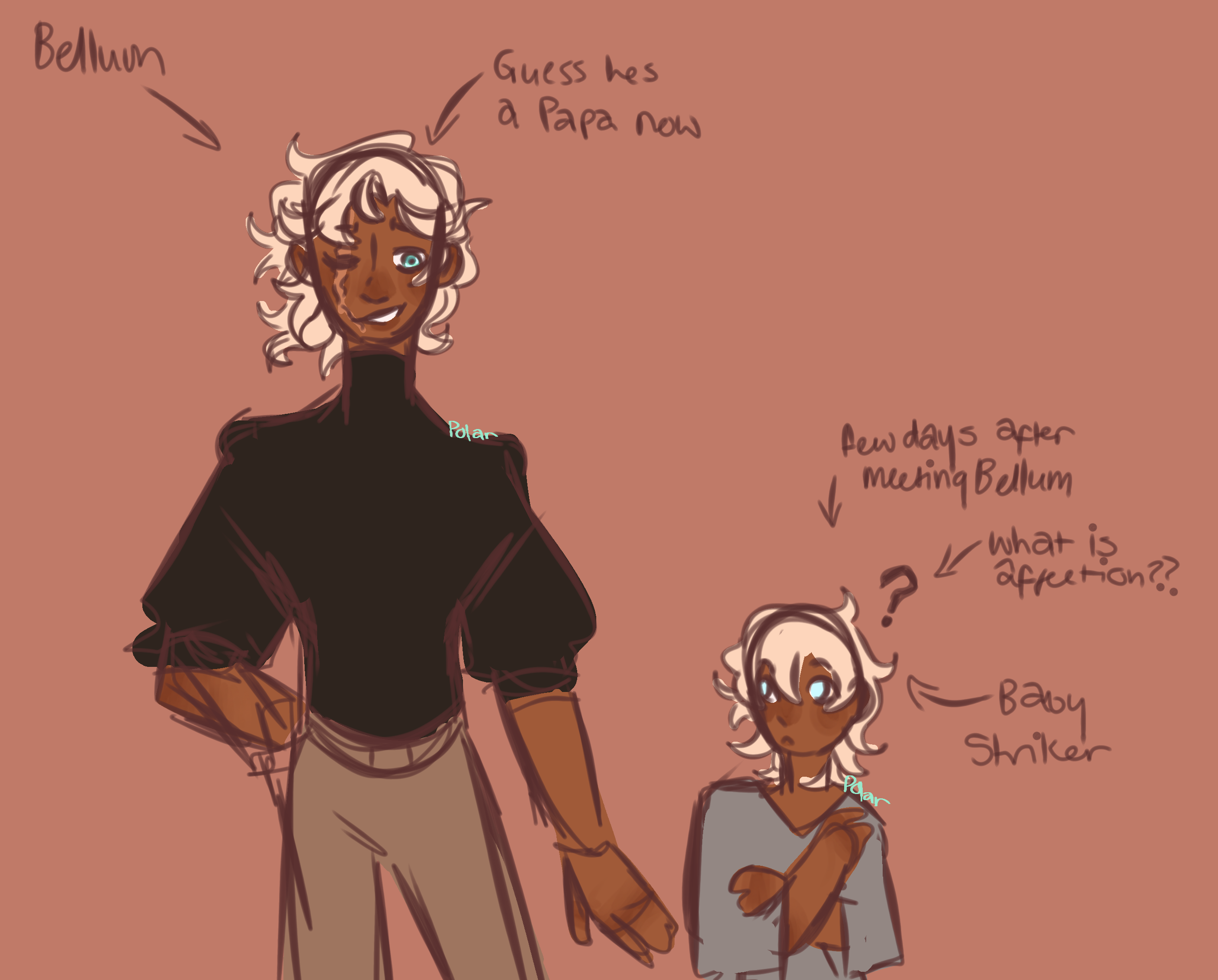 cute wee family - ibisPaint