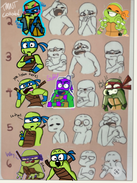 Tmnt collab - ibisPaint