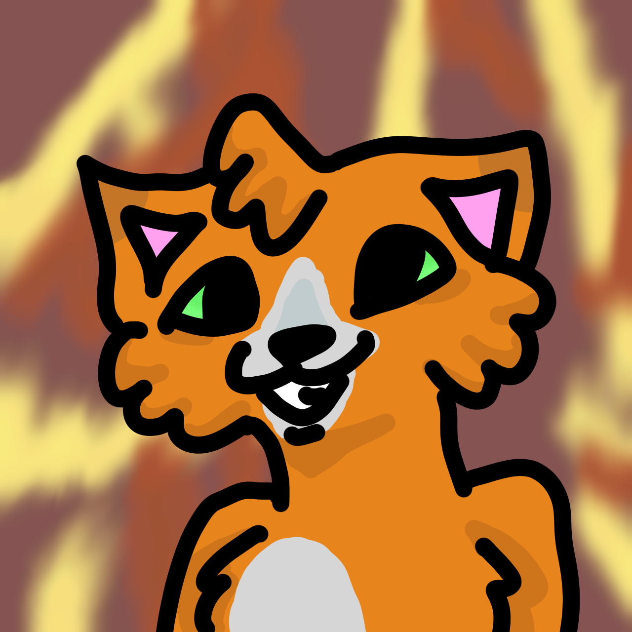 Ginger cat - ibisPaint