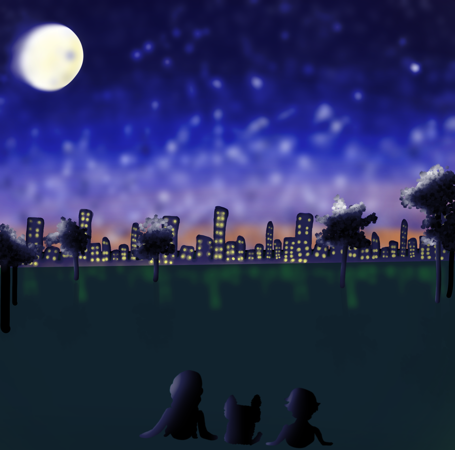 Starry night - ibisPaint