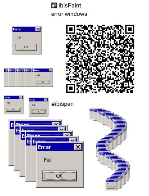 Error windows= - ibisPaint