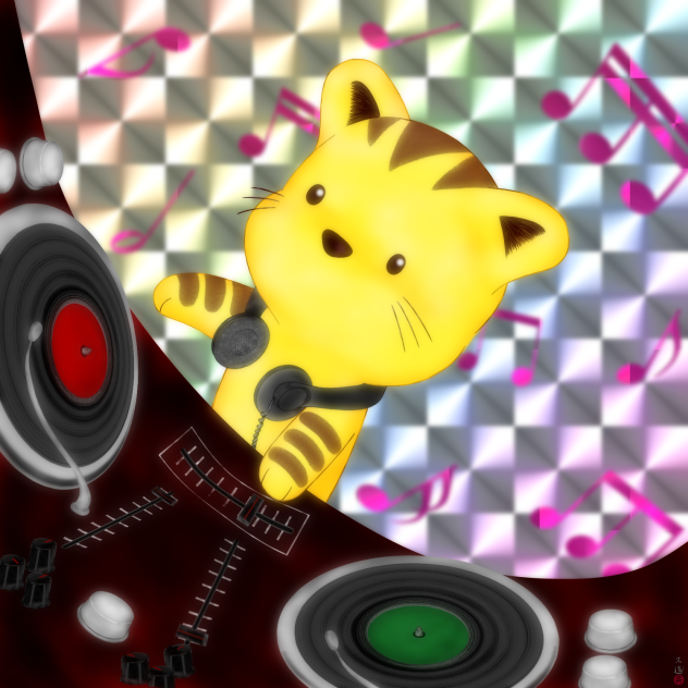 ゆるイラスト《DJ》 - ibisPaint