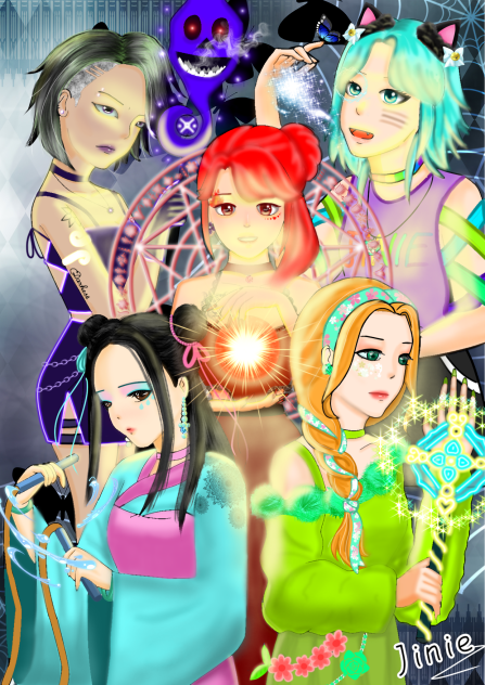 Magical Girls - ibisPaint