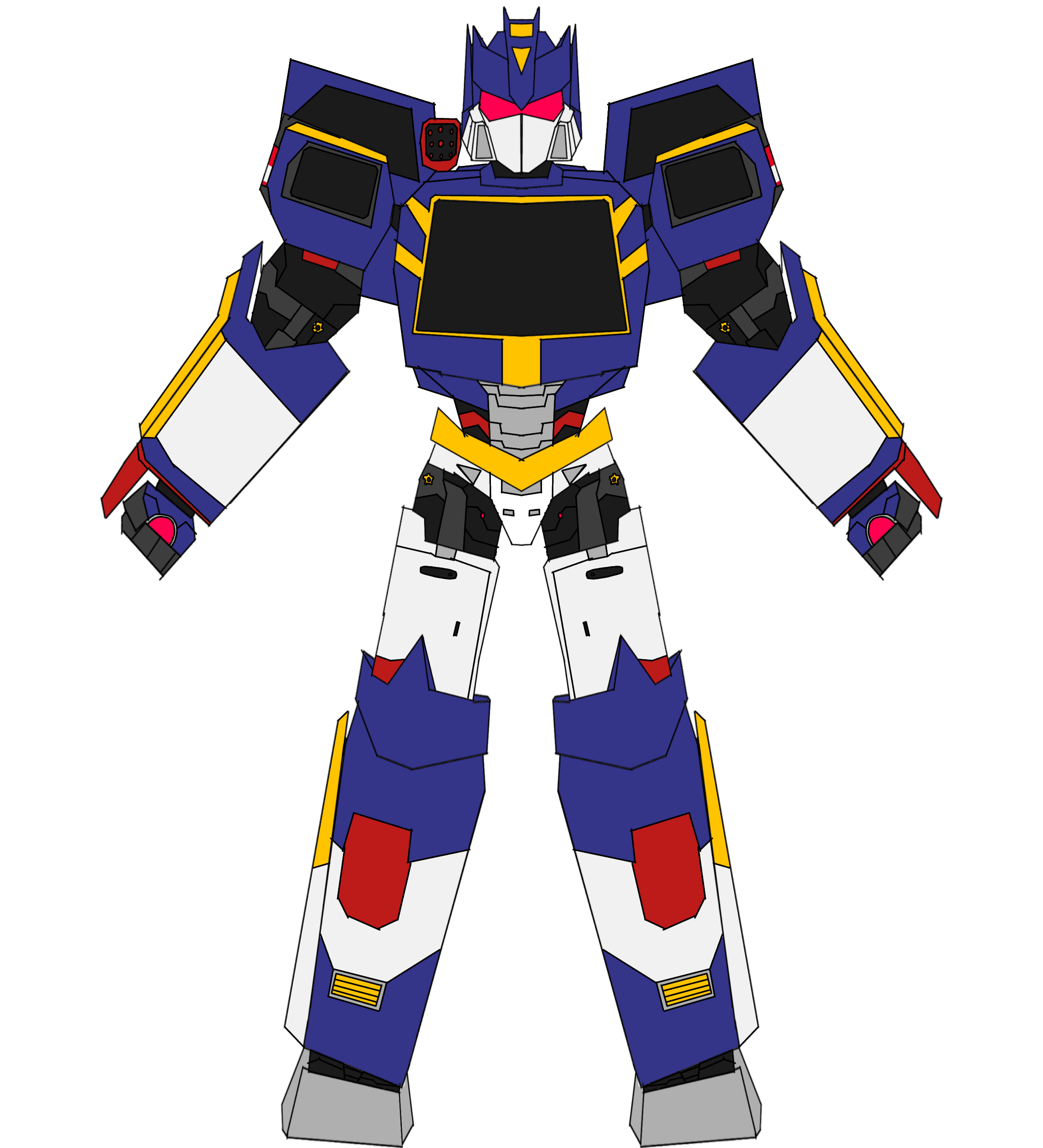 Soundwave Design Shift AU - ibisPaint