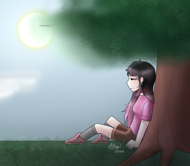 Mizuri finally getting some peace - ibisPaint