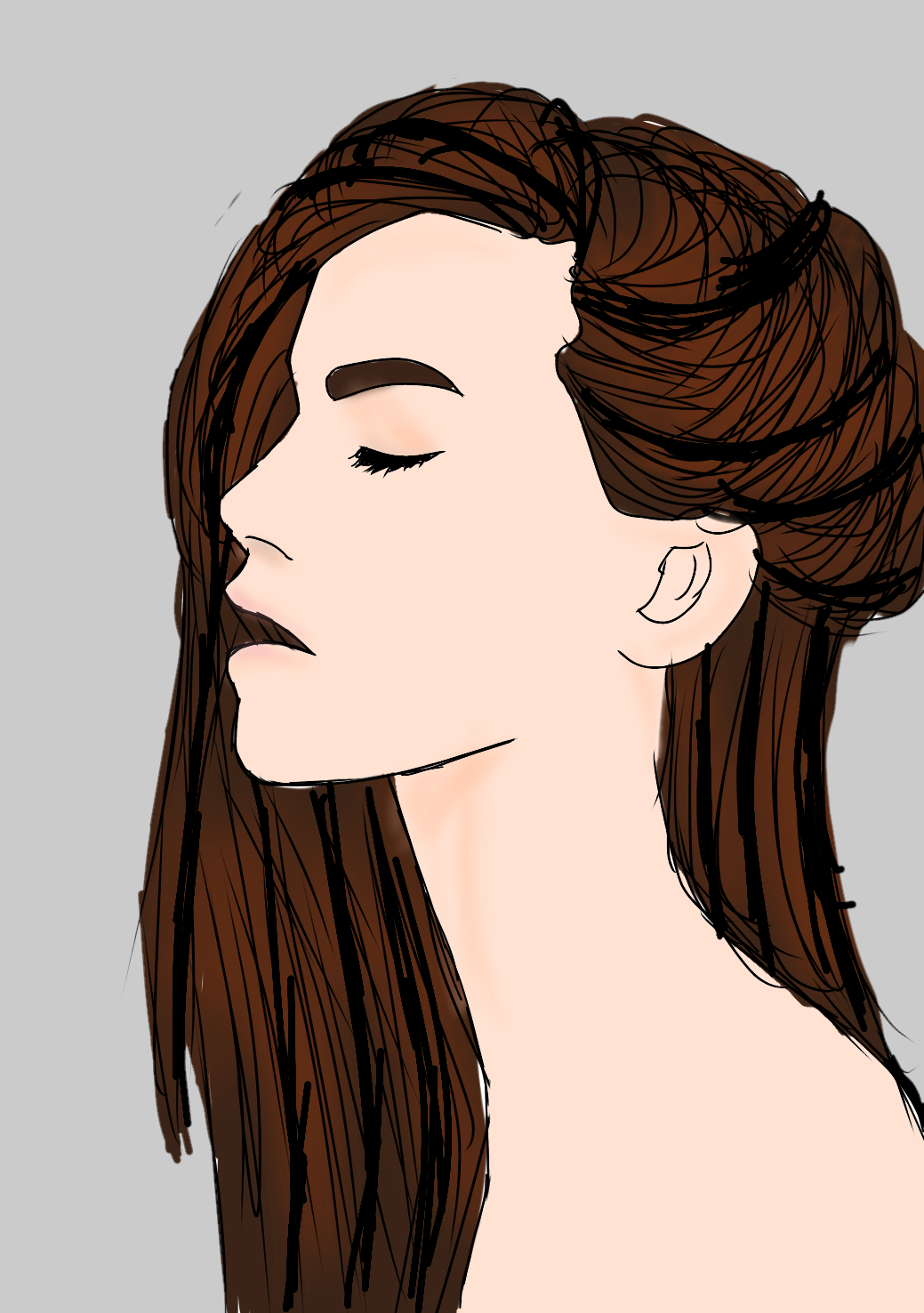 pretty face - ibisPaint