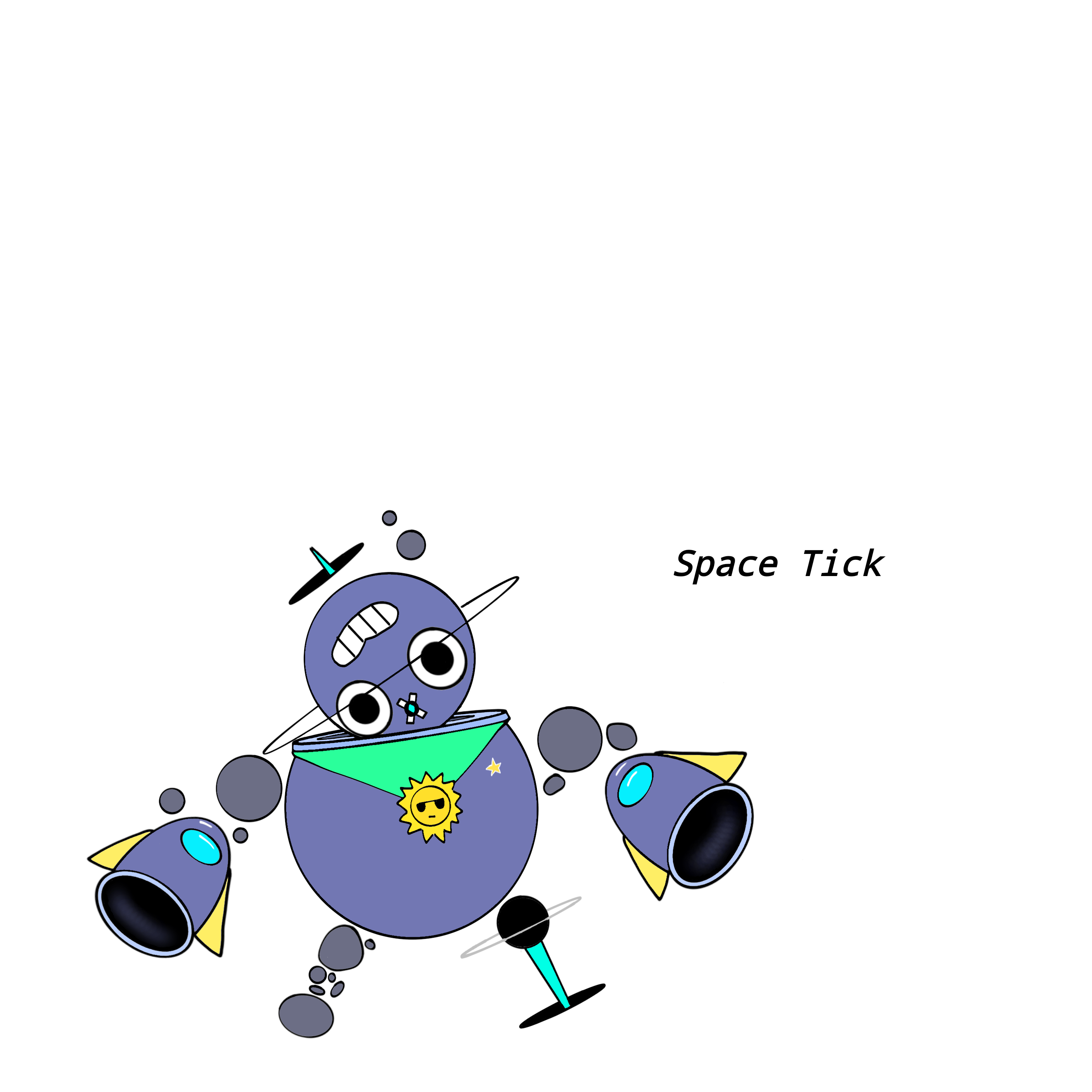 Space Tick - ibisPaint