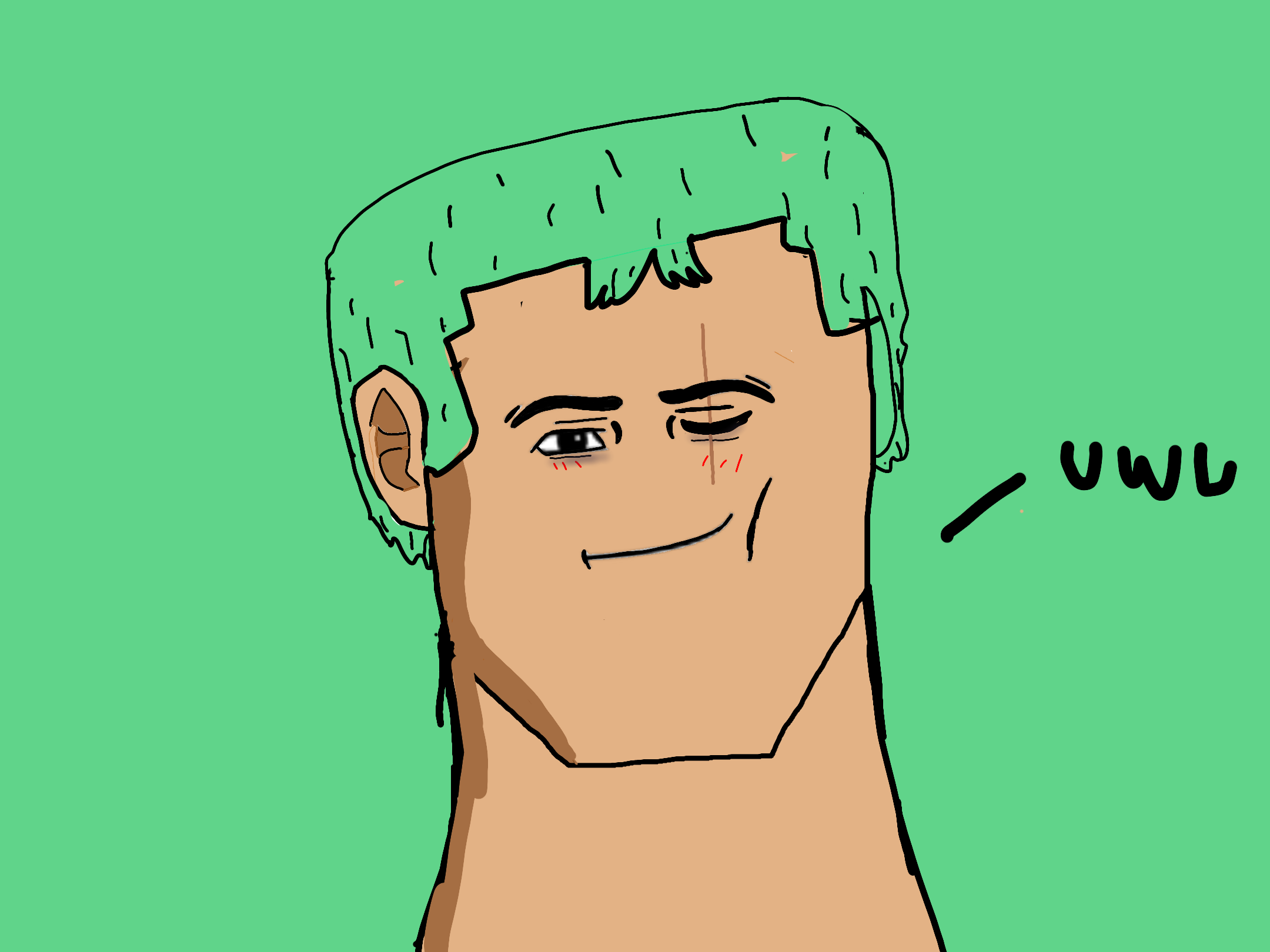 Zoro uwu version - ibisPaint