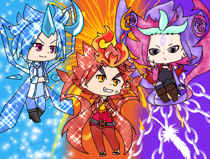 Dragon Force! Buddyfight - ibisPaint