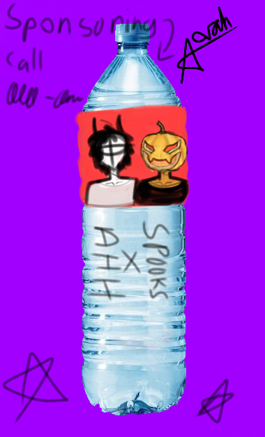 SPOOKS X AHH BOTTLE - ibisPaint