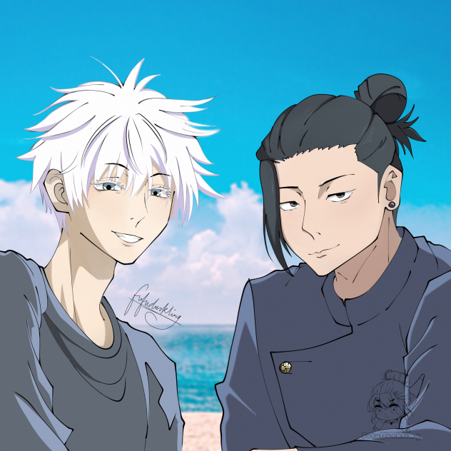 Gojo and Geto [Jujutsu Kaisen] - ibisPaint
