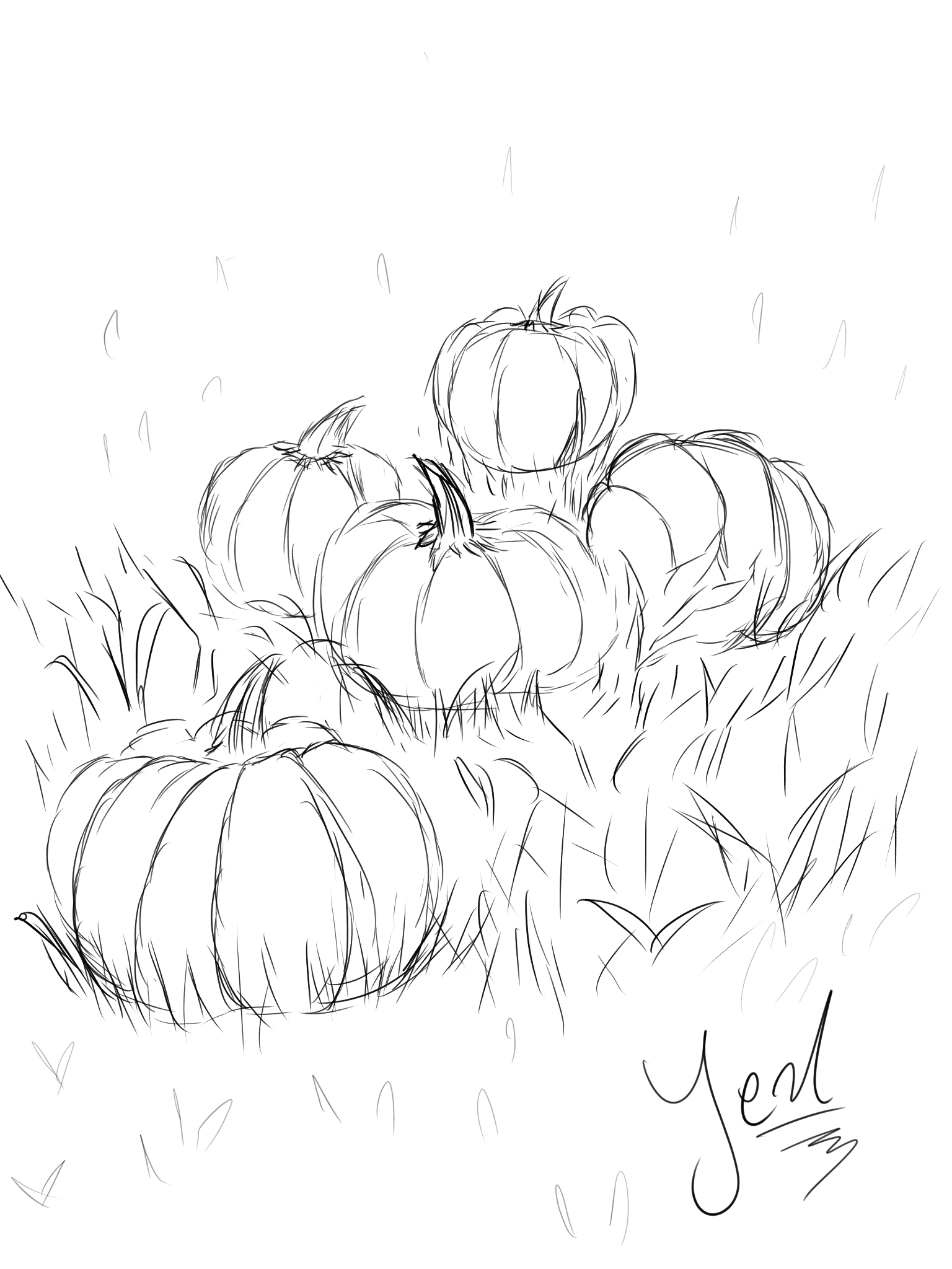 Pumpkin Patch - ibisPaint