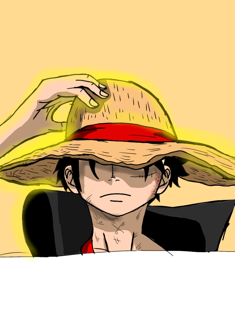 MONKEY -D- LUFFY - ibisPaint