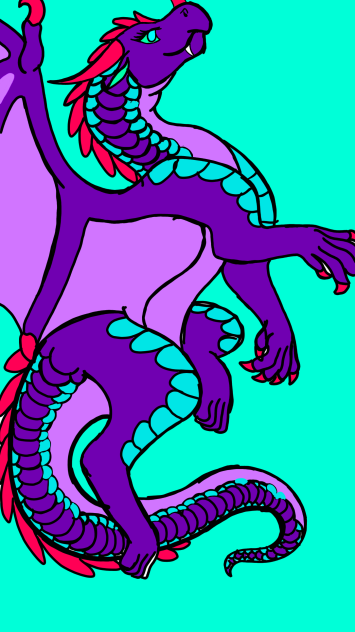 dragon sky - ibisPaint