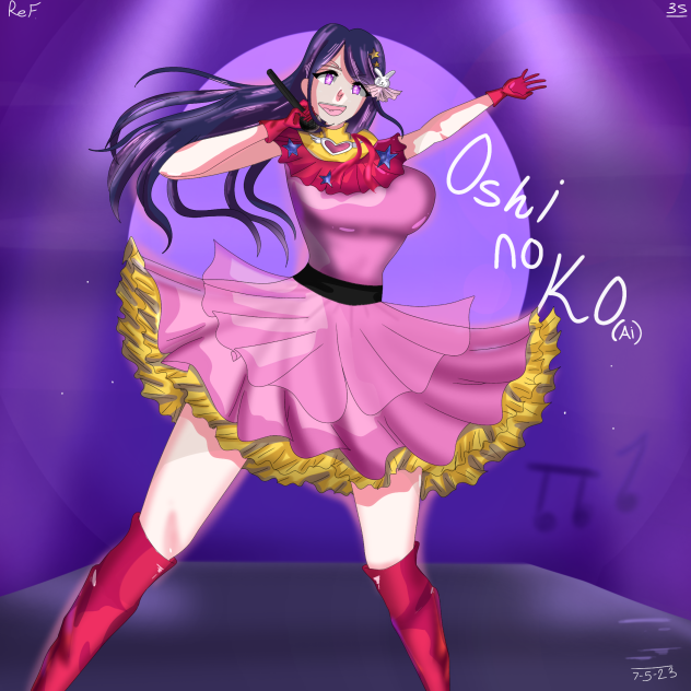 Oshi no ko - Ai [Attempt] - ibisPaint