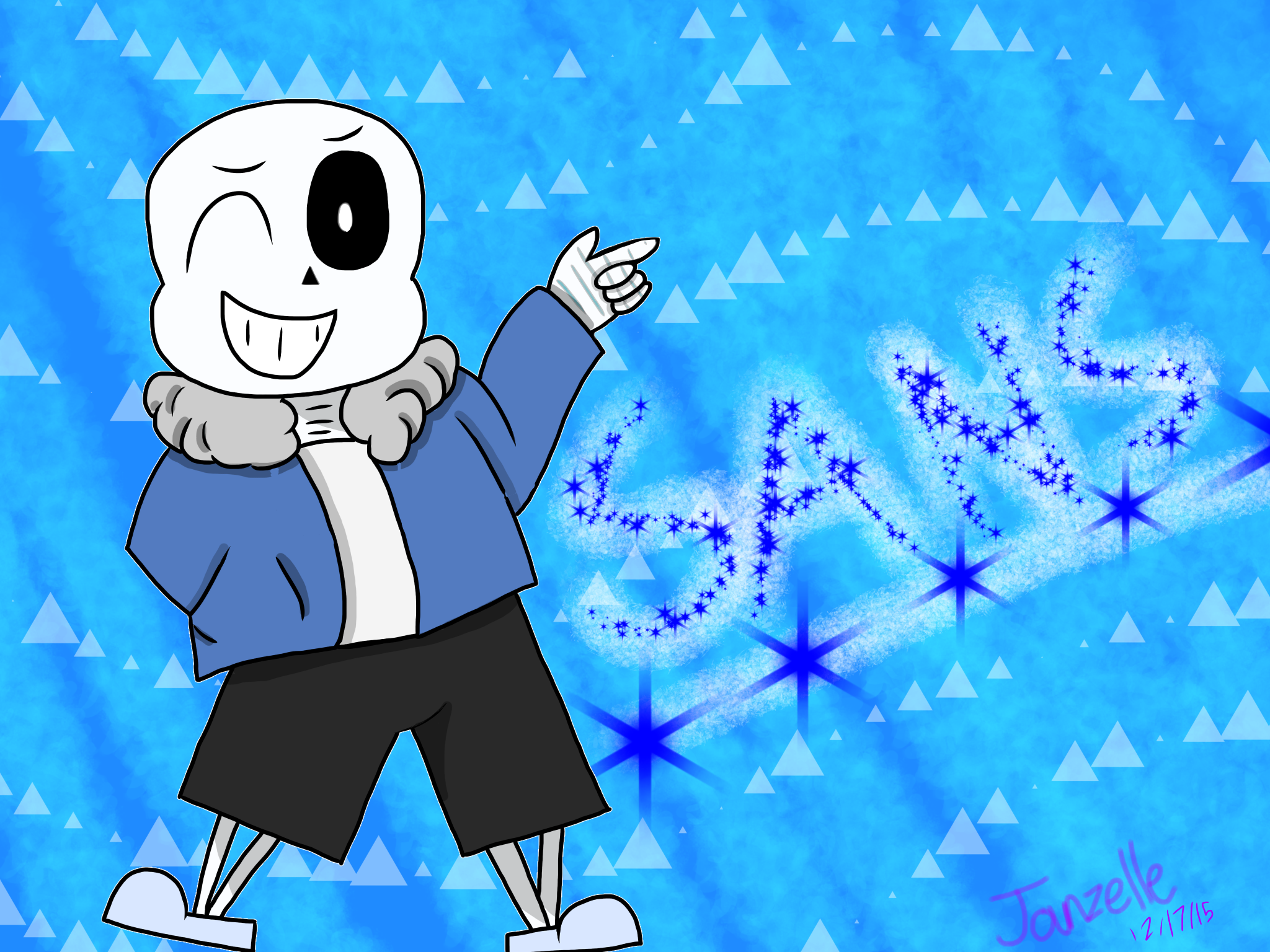 Sans - Undertale Speedpaint - ibisPaint