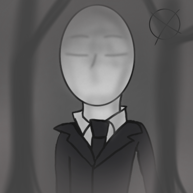 slender man - ibisPaint