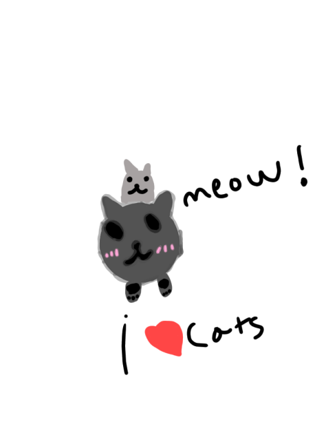 🐈 cat - ibisPaint