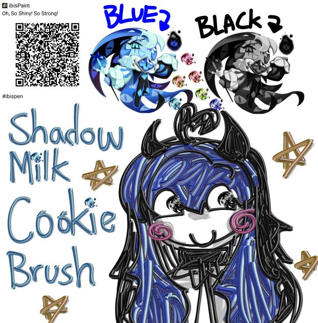 Shadow Milk Cookie Brush! Yay! - ibisPaint