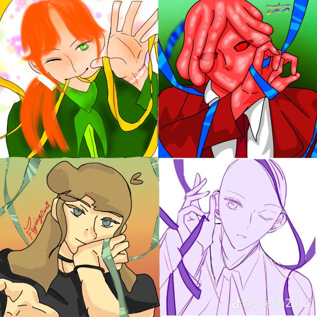 Ribbon collab - ibisPaint