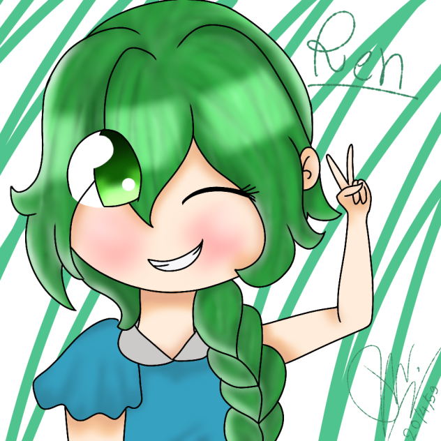 For Ren leaf pencil - ibisPaint