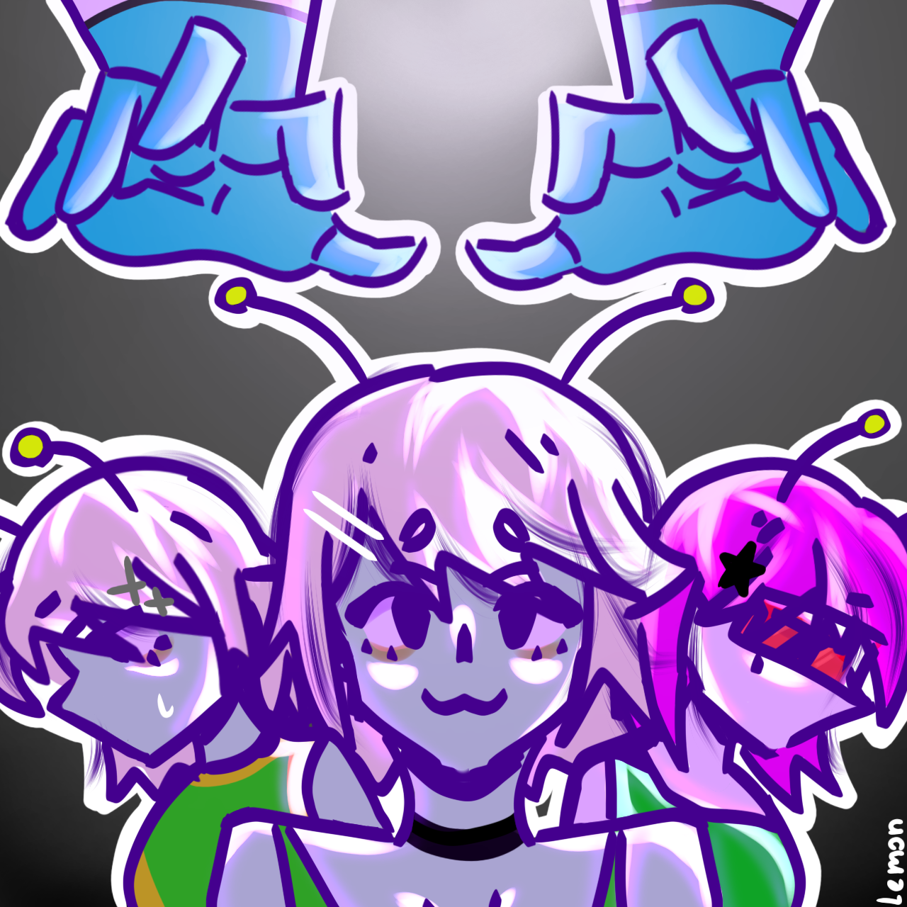 ALIEN INVASION - ibisPaint
