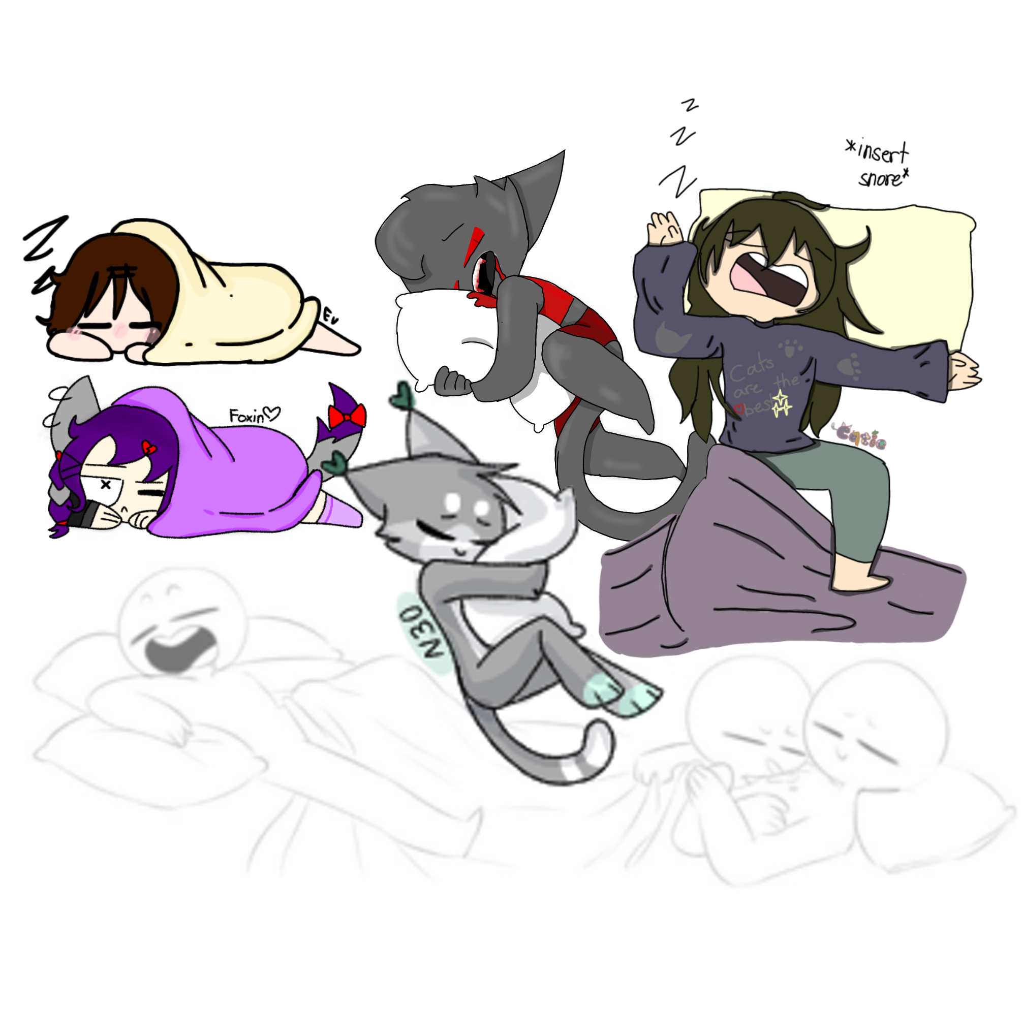 Sleepyz collab - ibisPaint