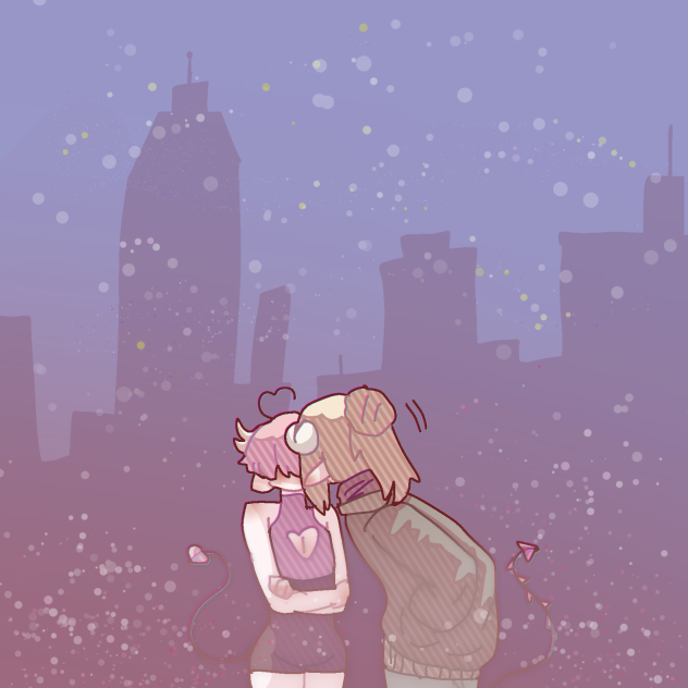 Kiss scene - ibisPaint