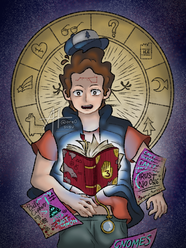 Dipper Pines - Gravity Falls Fanart - ibisPaint