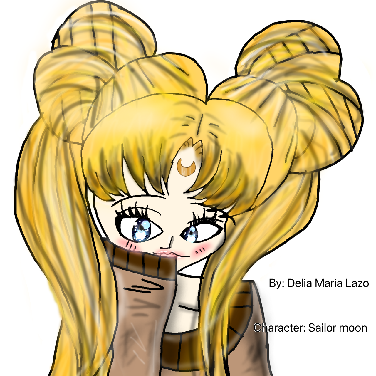 sailor moon girl - ibisPaint