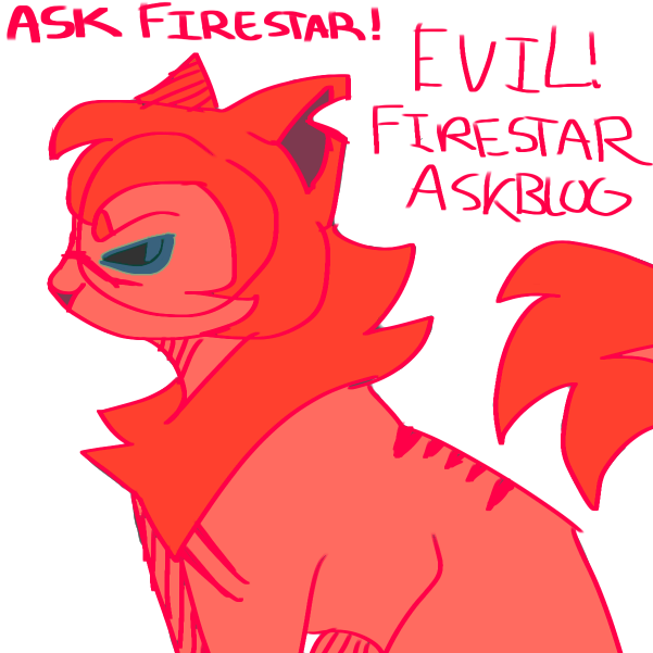 Starting an Evil Firestar Askblog! - ibisPaint
