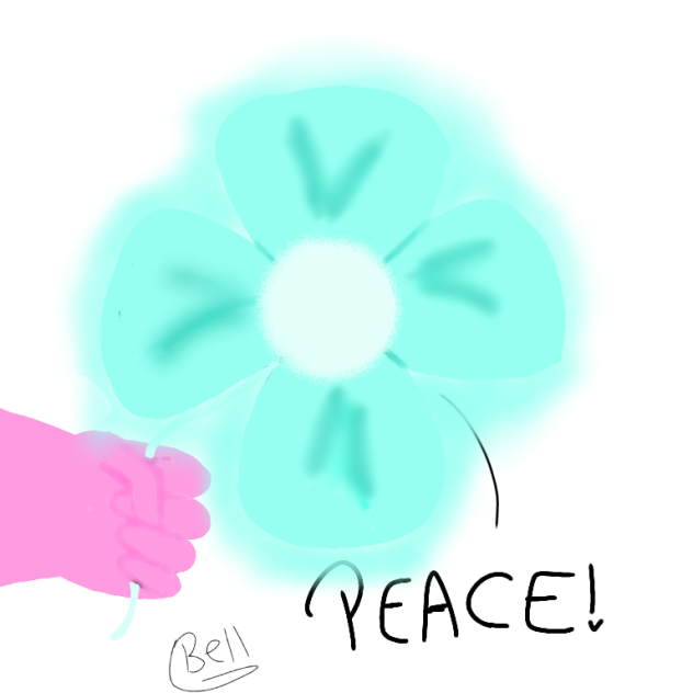 Flor ecoante - ibisPaint