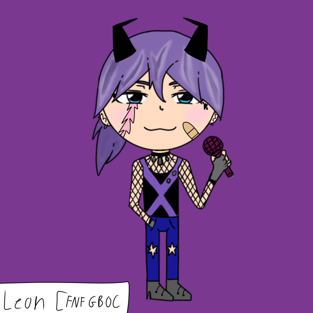 Leon, FNF GB OC - ibisPaint