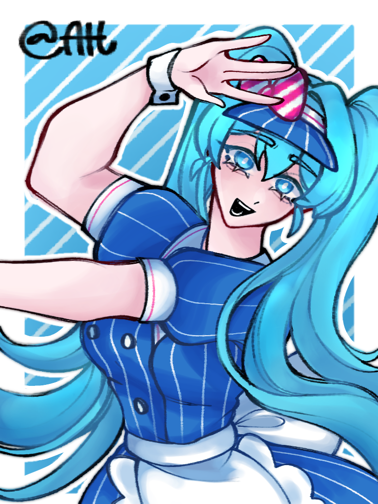 Hatsune miku(Mesmerizer) - ibisPaint