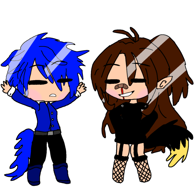 edit of me and my bf- - ibisPaint