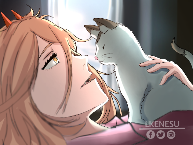 Power and Meowy - ibisPaint